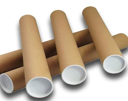 Corrugated cardboard cores & caps – Nutape